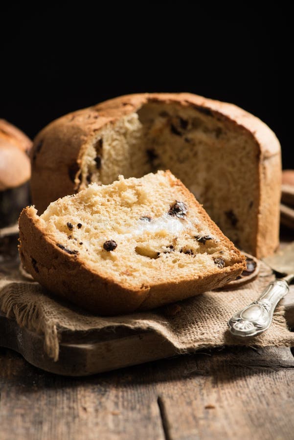 Panettone stock image. Image of healthy, bakery, hollyday - 100768473