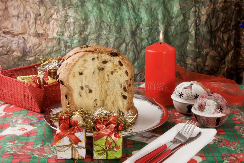 Panettone - Italian Xmas Cake Stock Image - Image of bread, cake: 22276281