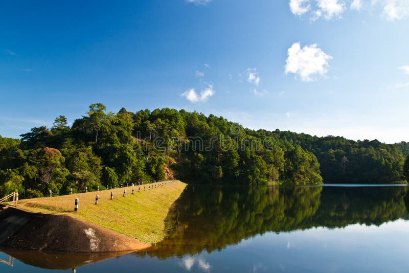 Pang aung stock image. Image of maehongson, forest, grass - 17464569