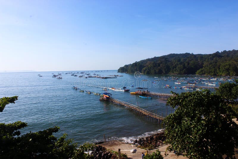 Pangandaran Beach West Java Indonesia Stock Photo - Image of beach ...