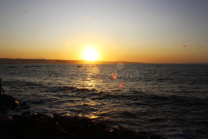 275 Pangandaran Sunset Beach Stock Photos - Free & Royalty-Free Stock ...