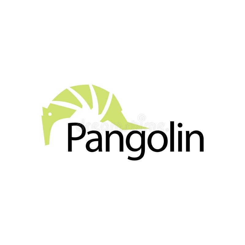 Pangolin Logo Design Vector. Stock Vector - Illustration of concept ...