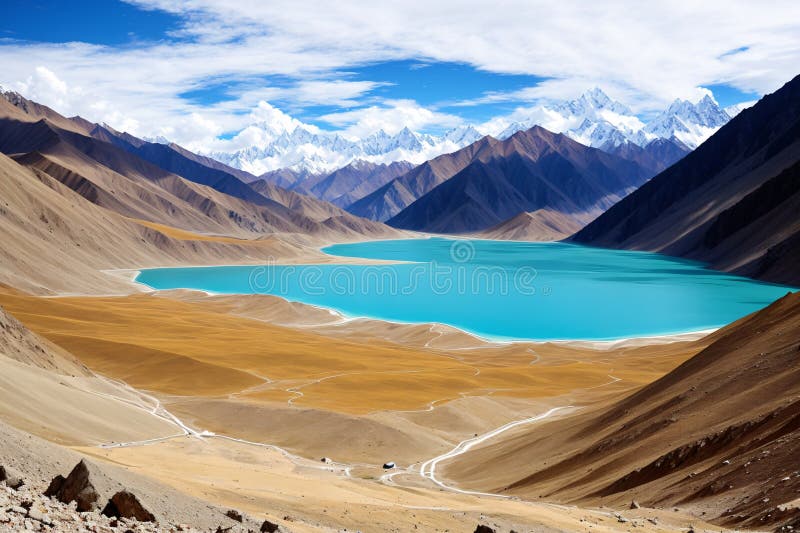 Pangong Tso is Located in the Newly Formed Union Territory of India ...