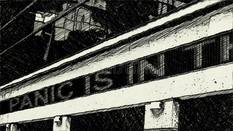 Panic is in the Air Hand Draw Animation Stock Video - Video of epidemic ...