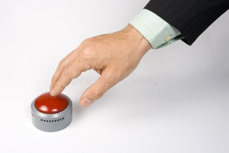 Pushing the Button stock image. Image of control, remote - 32358373