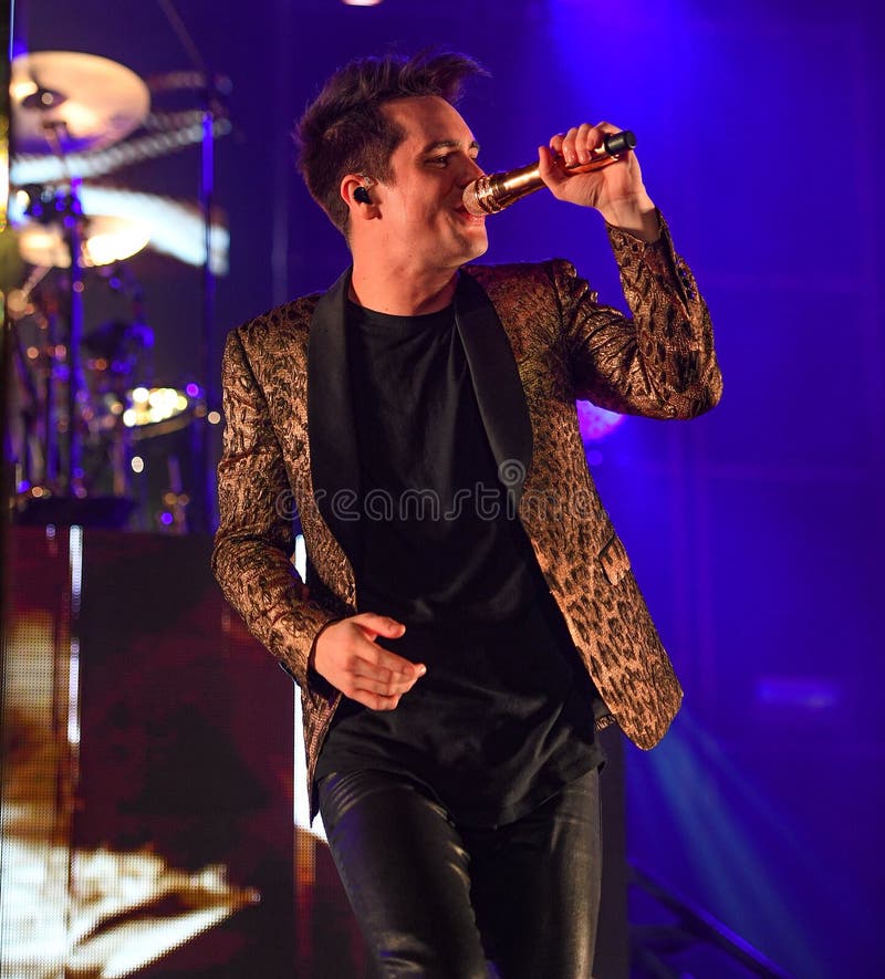 Panic at the Disco in Concert from Madison Square Garden Editorial ...