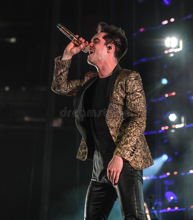 Panic at the Disco in Concert from Madison Square Garden Editorial ...