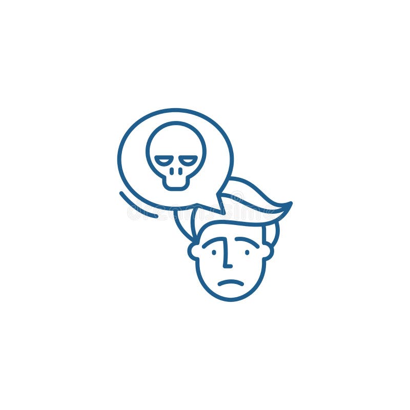 Panic Line Icon Concept. Panic Vector Linear Illustration, Symbol, Sign ... Panic Line Icon Concept. Panic Vector Linear Illustration, Symbol, Sign ...