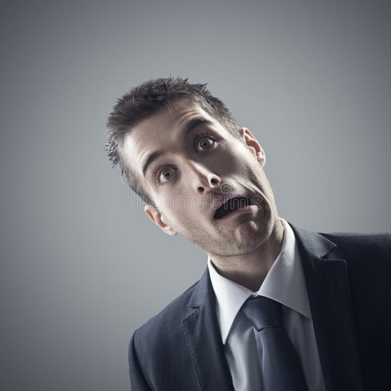 Panic stock photo. Image of vertical, emotional, shock - 31098326