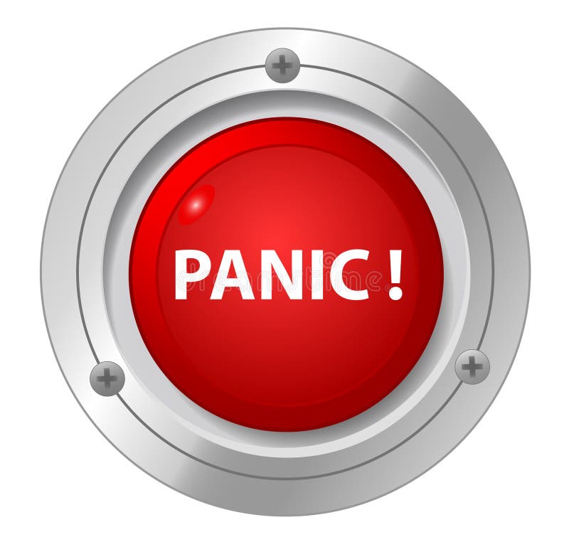 Red Panic Button and Green Success Button Stock Illustration ... Red Panic Button and Green Success Button Stock Illustration ...