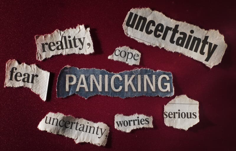 Panicking stock image. Image of panic, challenge, negative - 41731341