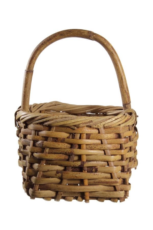 Panier en osier image stock. Image du osier, fermer, fibre - 22369793