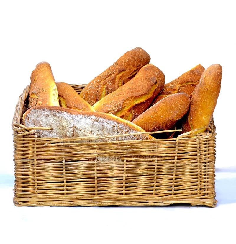 Panier de pain photo stock. Image of gourmet, délicieux - 40660698