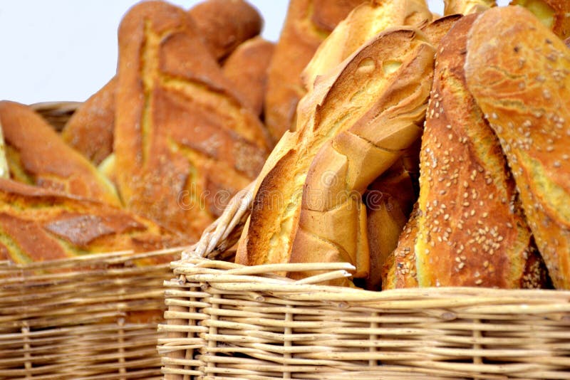 Panier de pain photo stock. Image of gourmet, délicieux - 40660698