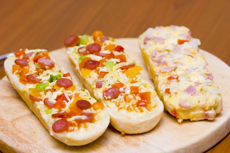 Panini stock image. Image of pepperoni, baking, snack - 1723523