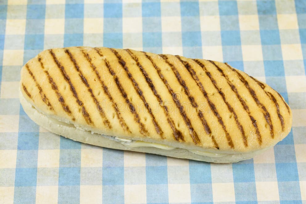 Panini on a table stock photo. Image of meal, sandwich - 167963342