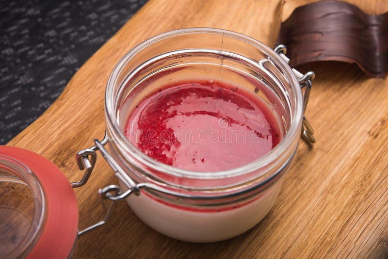 Panna cotta dessert stock photo. Image of cream, healthy - 67362556