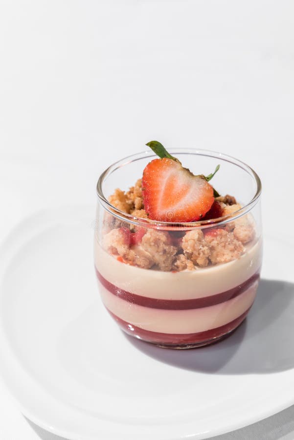 Panna cotta stock photo. Image of gourmet, dessert, white - 84124016
