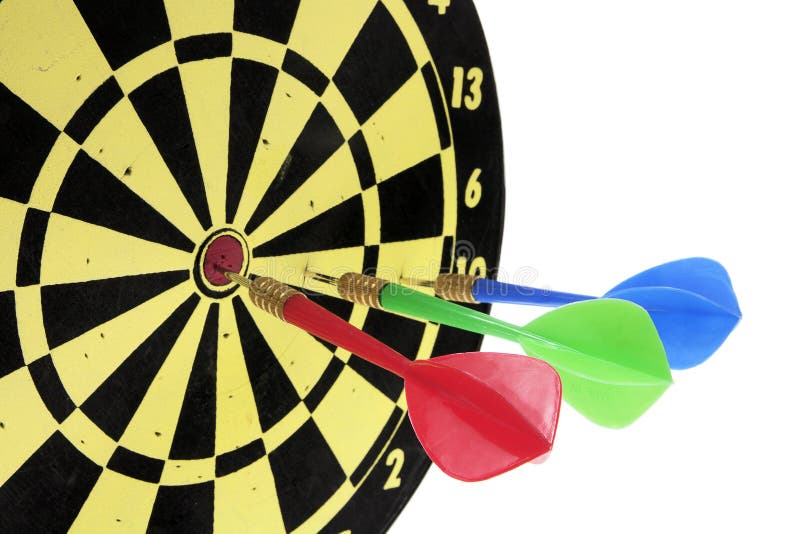 Panneau de dard image stock. Image du durée, exactitude - 7546853
