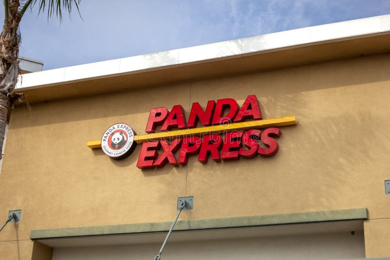Panneau Du Restaurant Panda Express Image éditorial - Image du constructeur, bistro: 156227455