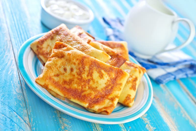 Pannekoeken stock foto. Image of voedsel, ontbijt, kaas - 41469554