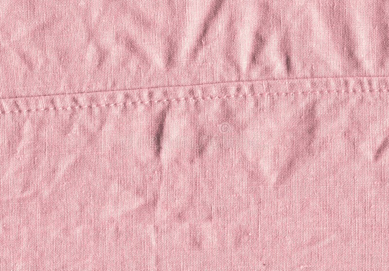Pano De Linho Cor-de-rosa Da Textura Imagem de Stock - Imagem de retro ...