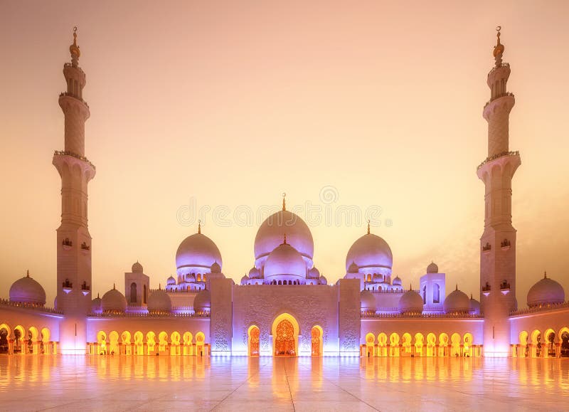 818 Sheikh Grand Mosque Panorama Stock Photos - Free & Royalty-Free ...