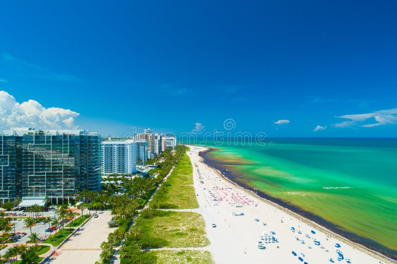 Panorama. Aerial View City Miami Beach, South Beach, Florida, USA ... Panorama. Aerial View City Miami Beach, South Beach, Florida, USA ...