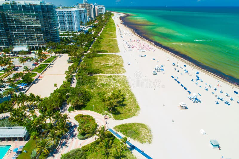 Panorama. Aerial View City Miami Beach, South Beach, Florida, USA ... Panorama. Aerial View City Miami Beach, South Beach, Florida, USA ...