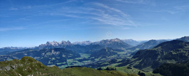 Panorama of the Alps stock photo. Image of europe, nature - 15652208