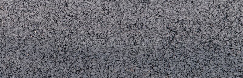 Panorama of Asphalt Road Surface with Gravel Pattern. Grainy Background ...
