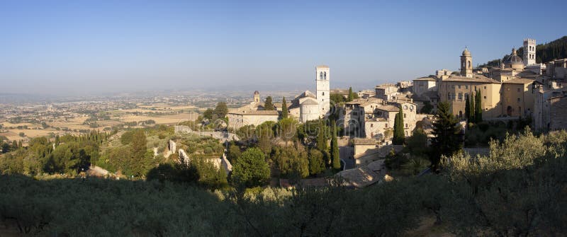 Assisi Italy Countryside stock photo. Image of view, valley - 13045052