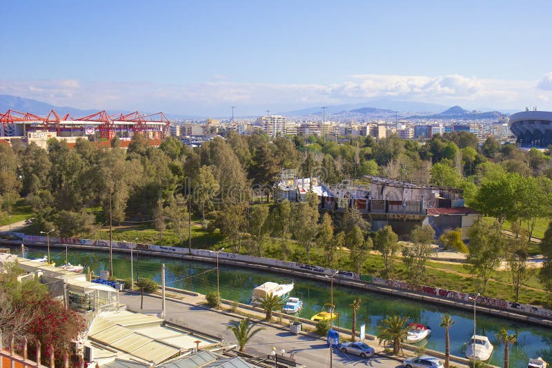 Panorama of Athens , Greece Stock Photo - Image of athens, river: 69205104