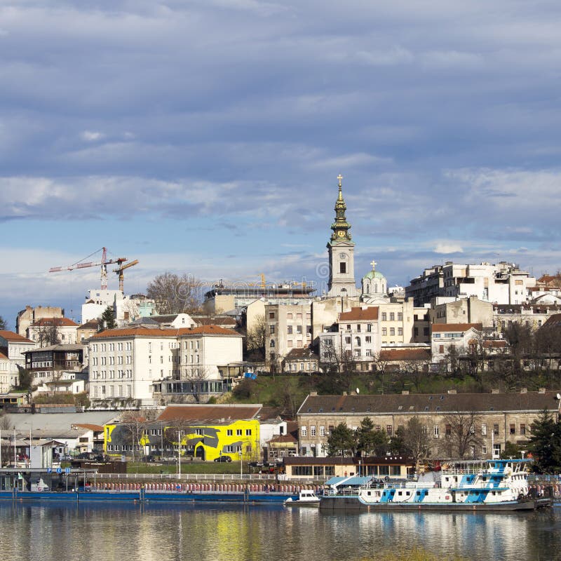 Panorama of Belgrade,Serbia Editorial Photo - Image of belgrade, travel ...