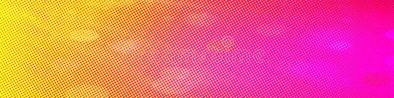 Panorama Blend of Yellow and Pink Gradient Background, Modern Panoramic ...