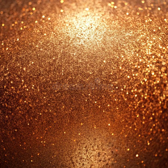 Panorama Bronze Texture Background. Panoramic Shiny Smooth Bronze ...