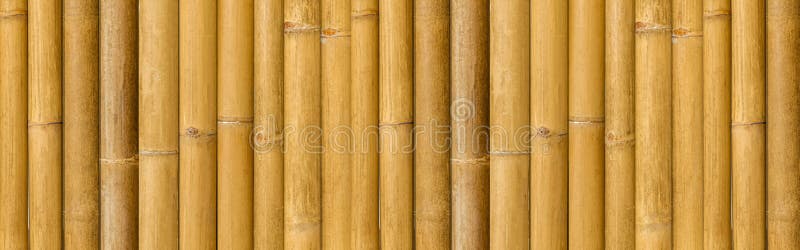 Brown Old Bamboo Fence Texture and Background Seamless Stock Image ...
