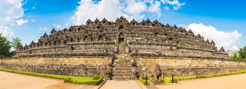 Borobudur temple Java stock photo. Image of island, pyramid - 235296708
