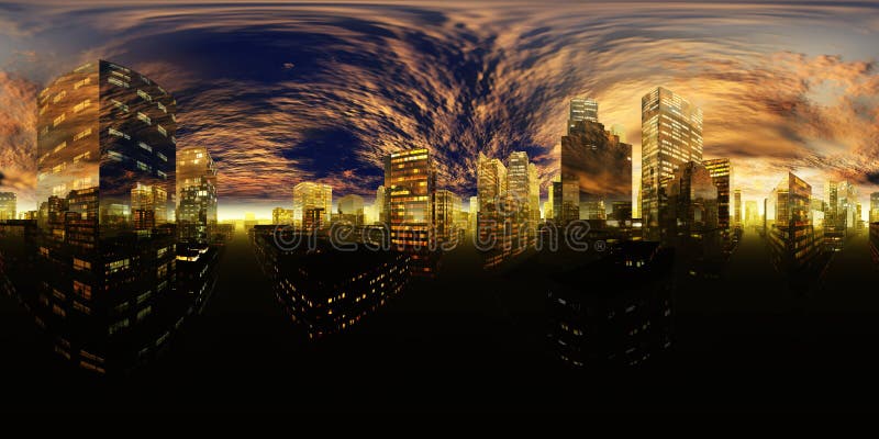 City Skyline Hdri Stock Illustrations – 142 City Skyline Hdri Stock ...