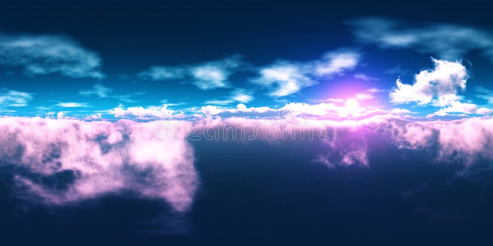 Spherical Cloudscape Stock Illustrations – 799 Spherical Cloudscape ...