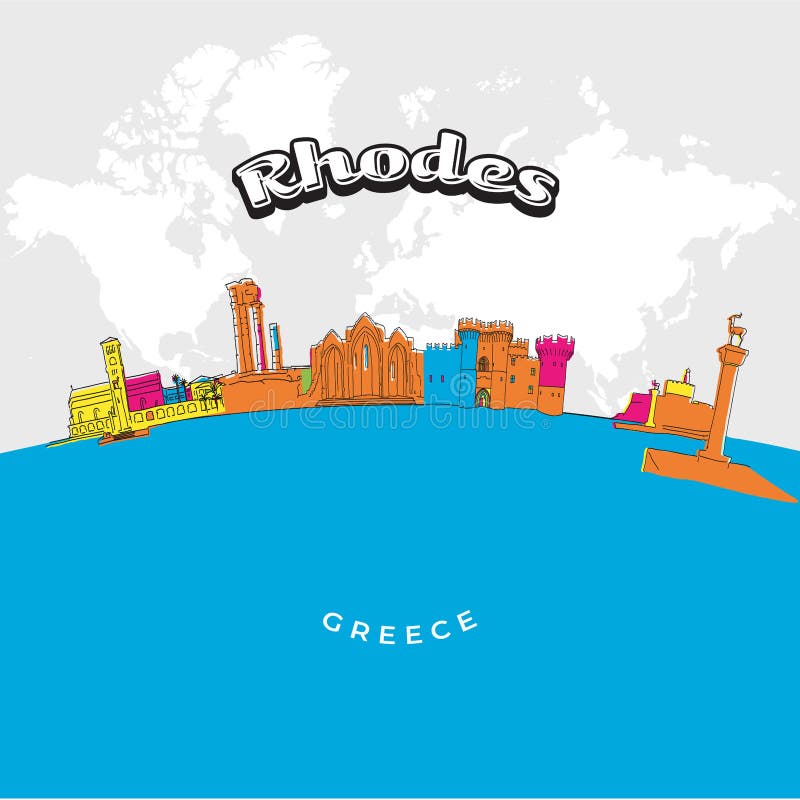Rhodes Stock Illustrations, Vecteurs, & Clipart – (877 Stock Illustrations)