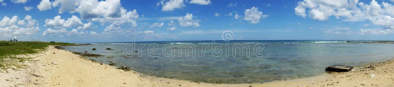 Panorama of the Cuban Coast Stock Image - Image of peace, green: 11115323