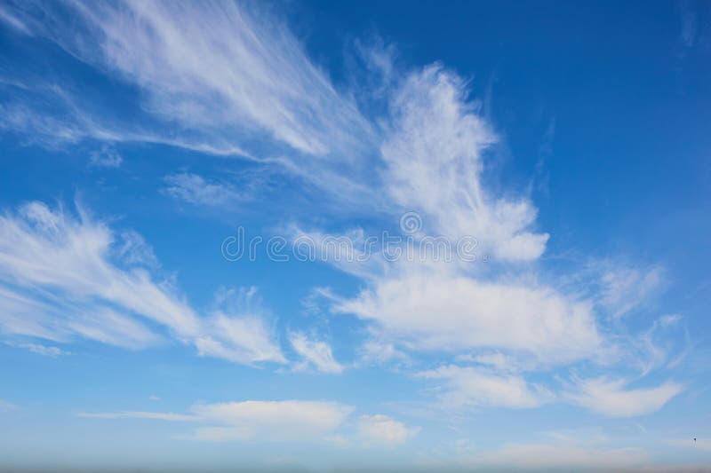 Panorama of Daytime Sky with Clouds. Sunset Sky Background . Daylight ...