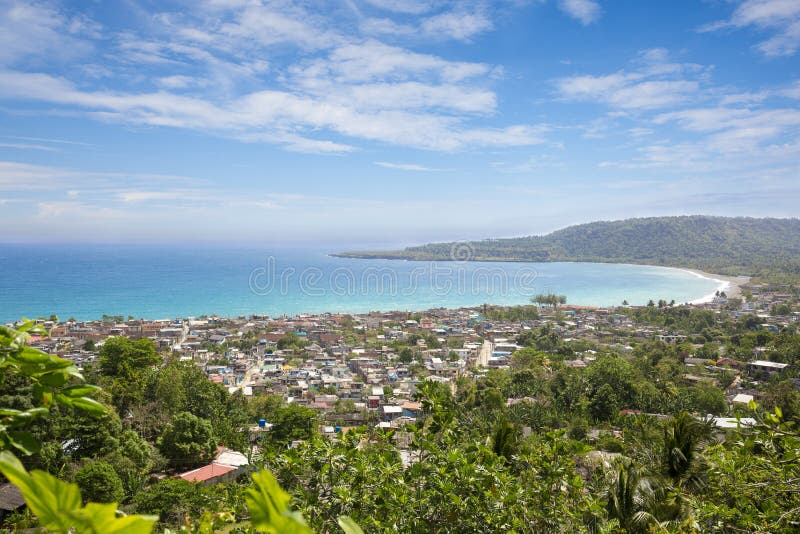 Panorama De La Ciudad De Baracoa, Cuba Foto de archivo - Imagen de ...