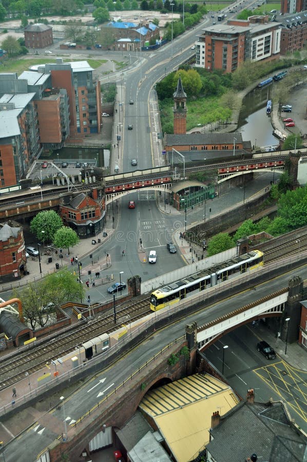 Panorama De Manchester Reino Unido Foto de archivo - Imagen de europa ...