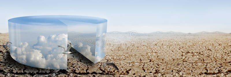 Panorama Del Control Del Clima Imagen de archivo - Imagen de carta ...