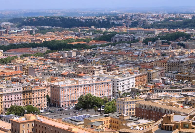 Panorama di Roma stock photo. Image of historic, imperial - 58290034