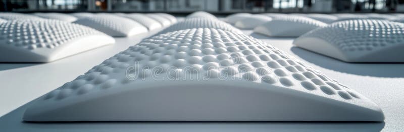 Panorama Drafting Paper with a Graphic Regular Dots Grid in the ...