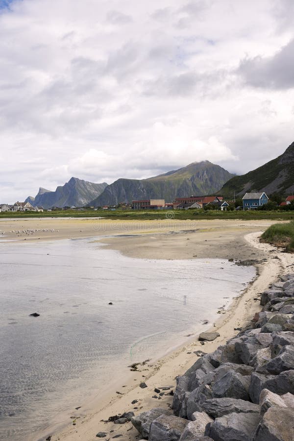 Overview in Eggun in Norway Stock Image - Image of panorama, norway ...