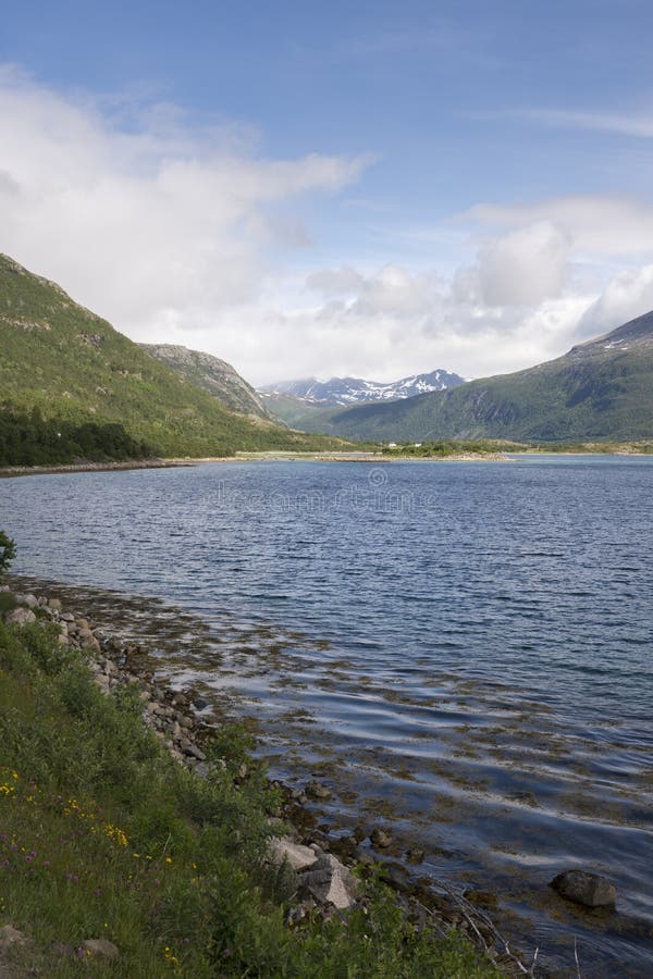 Overview in Eggun in Norway Stock Image - Image of nature, norway ...